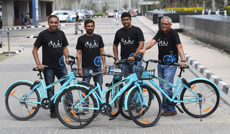 Bicycle sharing moving into top gear in urban India- The Week