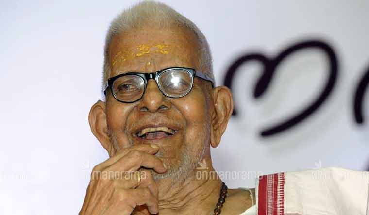 Jnanpith winner Akkitham Achuthan Namboothiri dies at 94- The Week