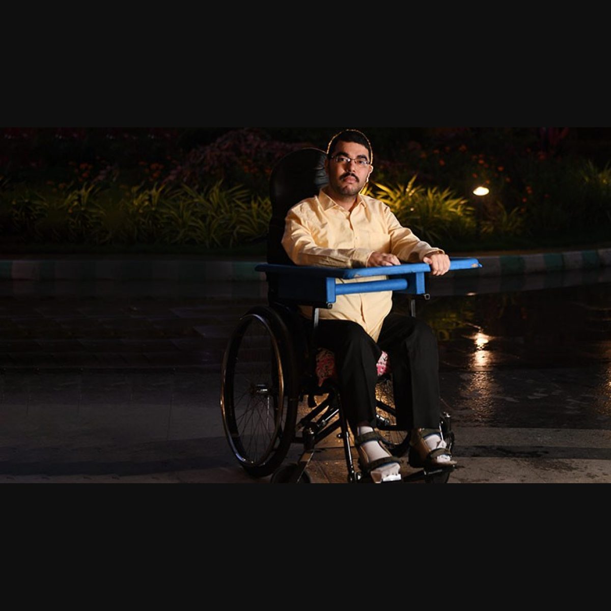 Nick Vujicic In Wheelchair