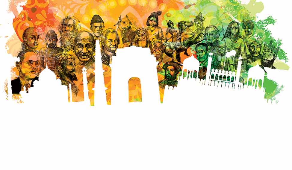Indian College Magazine Cover Design