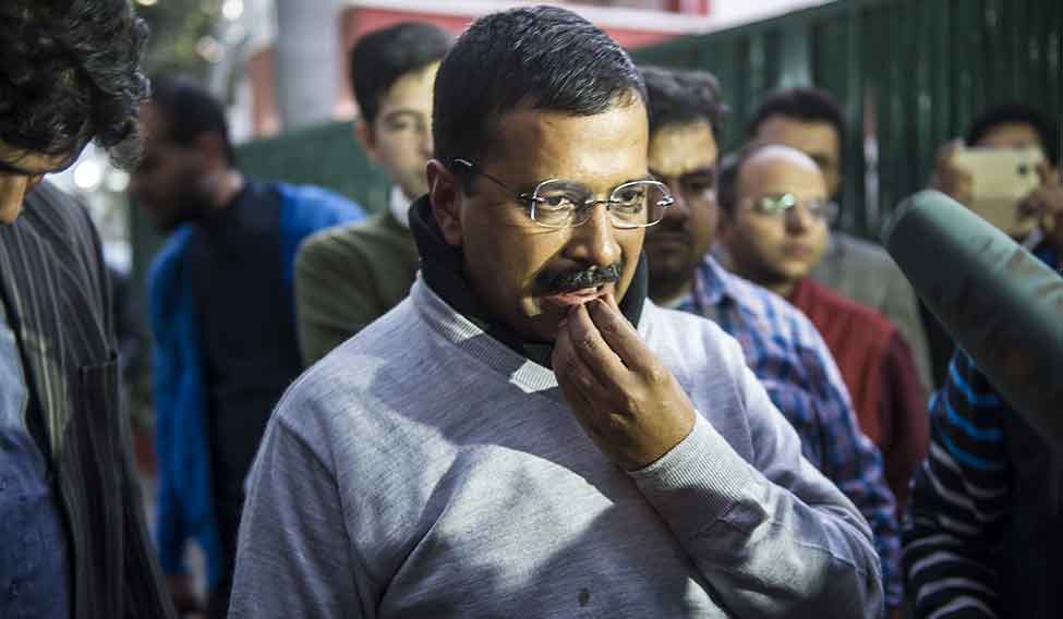 Kejri's war cry