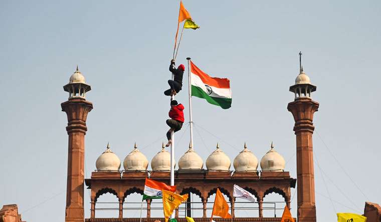 After US comments on farmer protests, India compares Red Fort incident ...