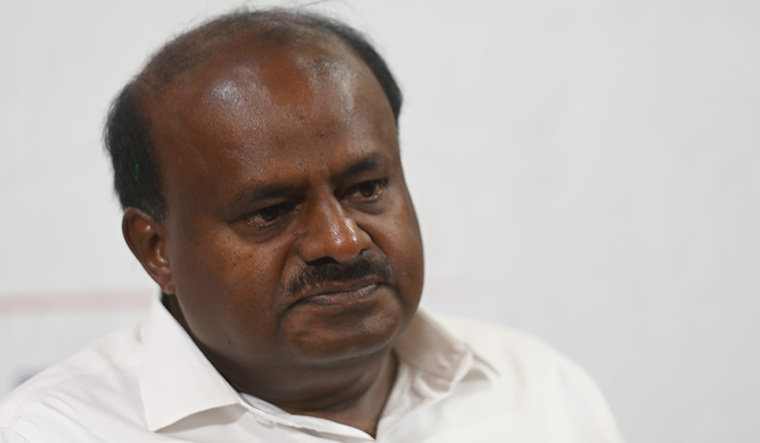 First family of JD(S) puts a united front as Kumaraswamy picks Swaroop ...