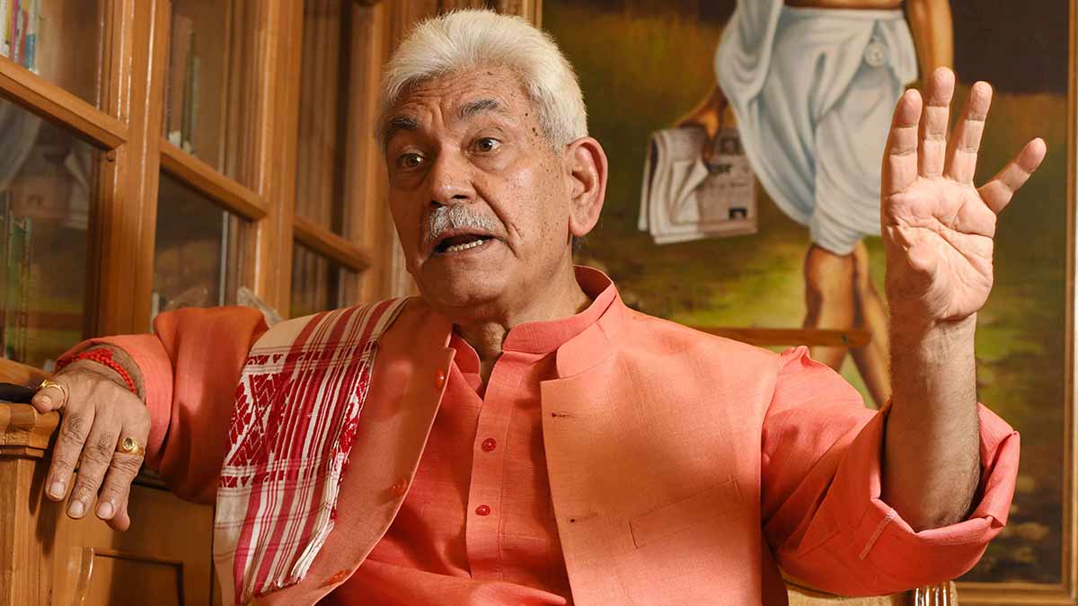 'Elected govt will get complete support of the LG': J&K LG Manoj Sinha ...
