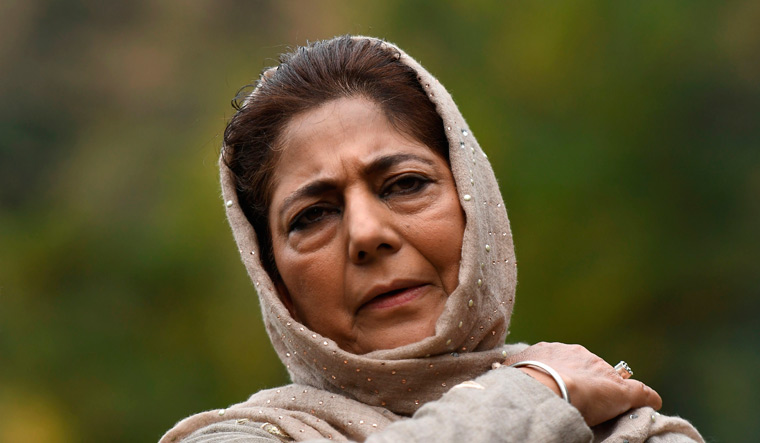 Fight peacefully for restoration of 'snatched' rights: Mehbooba tells ...