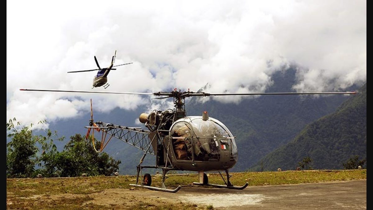 Indian Army Fighter Helicopter
