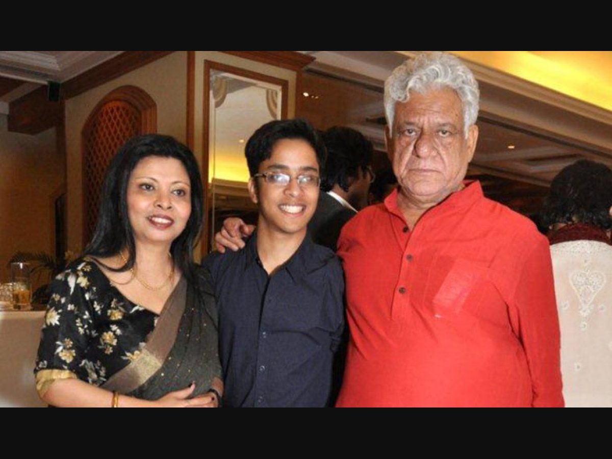 Om Puri Family