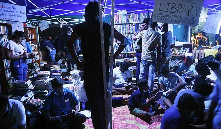 In pictures: A tour of Go Gota Gama, home to anti-government protests ...