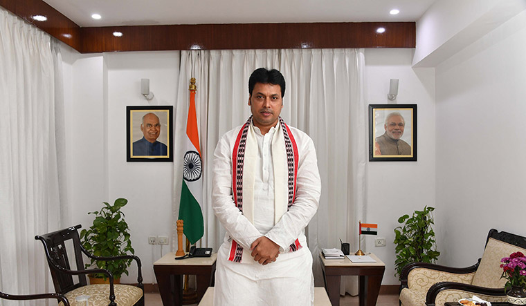 Tripura CM Biplab Deb tests positive for COVID-19- The Week