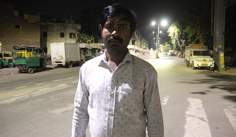 Bhura, security guard at an ATM, gets only four hours of sleep a day ...
