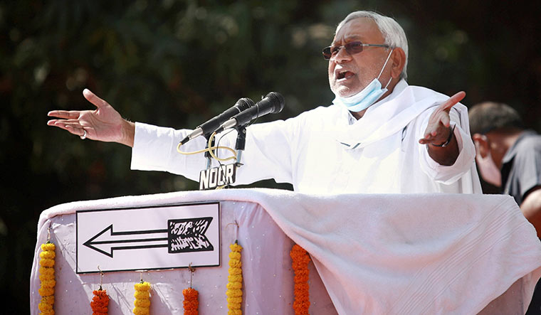 Crucial NDA MLA meeting today to declare Nitish as their leader- The Week