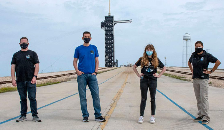 SpaceX set to launch first all-civilian space mission into orbit- The Week