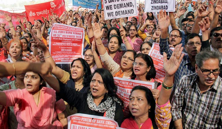 Bank unions call for two-day strike on January 8-9- The Week