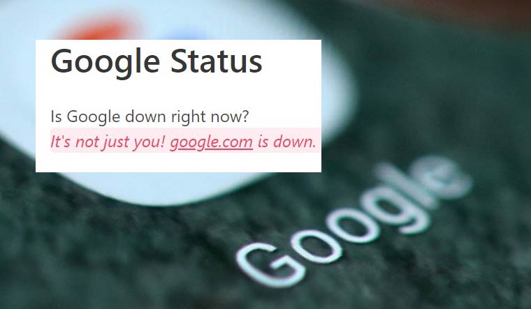 Google and Gmail down: Tech giant faces global outage of multiple ...