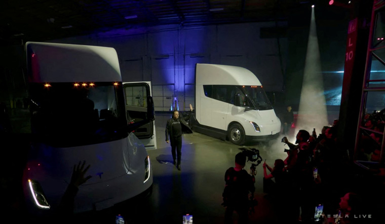 Tesla delivers first electric Semi trucks. Details here- The Week