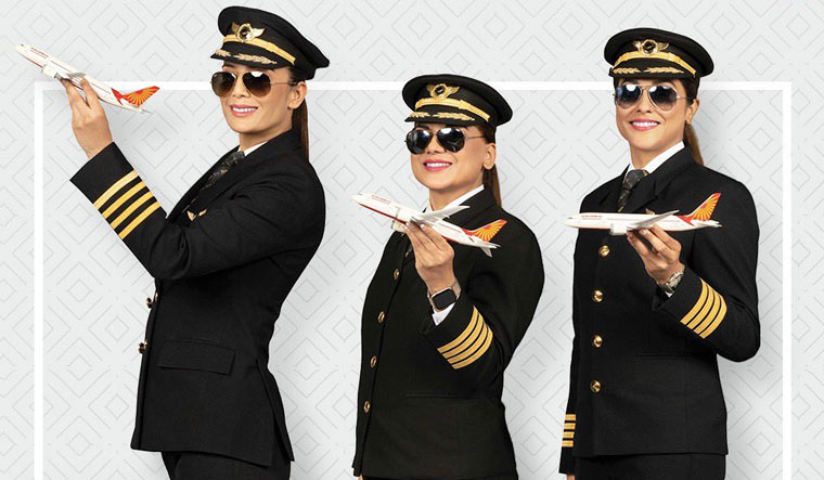 On Women's Day, Air India says 15 pc of its total 1,825 pilots are ...