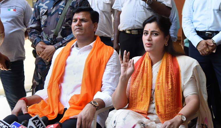 Ravi Rana, Navneet arrested over 'Hanuman Chalisa' face-off with Uddhav Thackeray- The Week