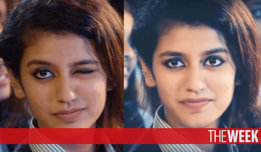 Who is the winking girl that just became an internet sensation?