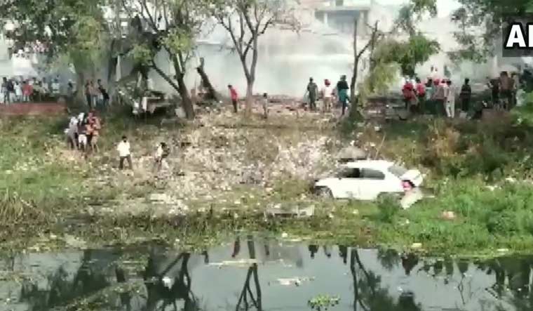18 killed, several feared trapped after fire engulfs firecracker ...