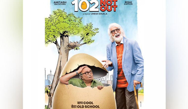 Big B shares quirky new poster of '102 Not Out'- The Week