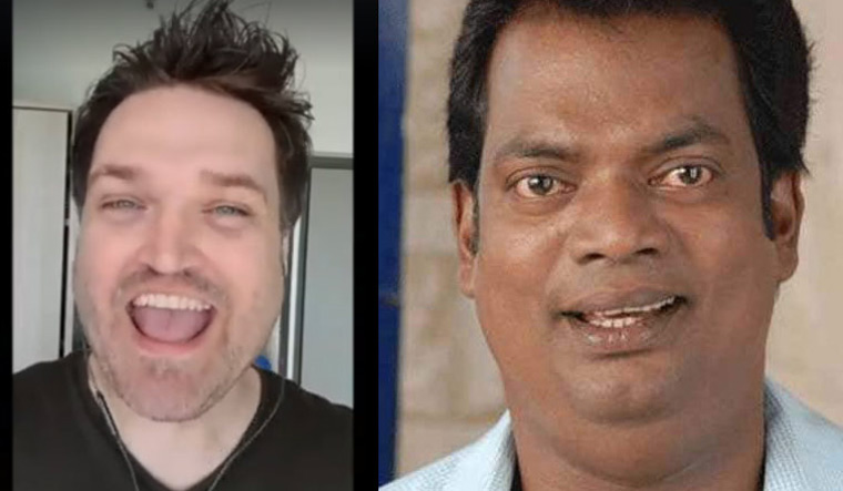 Singer Grady Long surprises Salim Kumar, sings 'Vethyasthanamoru ...