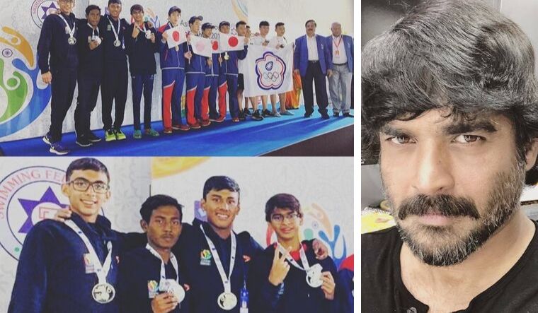Actor Madhavan's son Vedaant wins silver medal for India in swimming ...