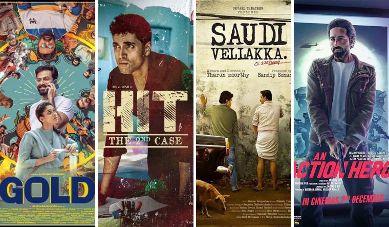 Gold, HIT: The Second Case, An Action Hero, Saudi Vellakka: Theatre ...