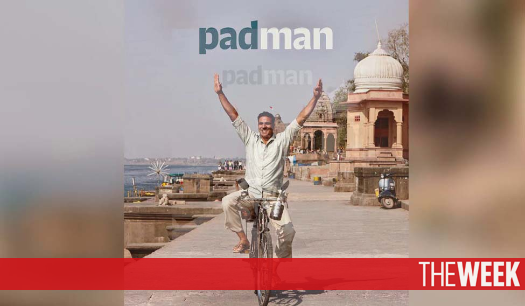 PadMan poster: Sonam teaches Akshay the name of the film