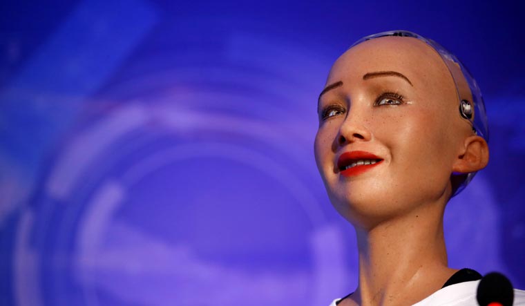 Japanese design robot with more human-like facial expressions- The Week