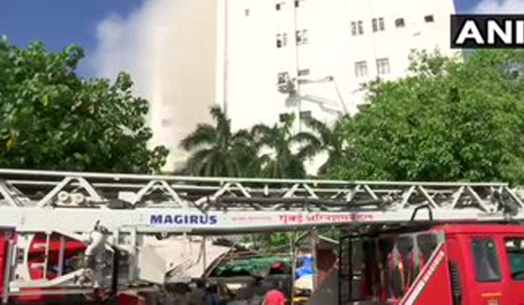 Major fire breaks out in Mumbai MTNL building; around 100 trapped on ...