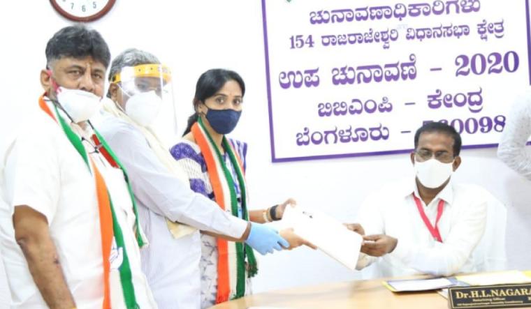 RR Nagar bypoll: Congress candidate booked for violation of model code ...
