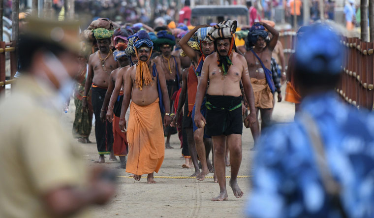 Sabarimala temple witnesses surge in pilgrims- The Week