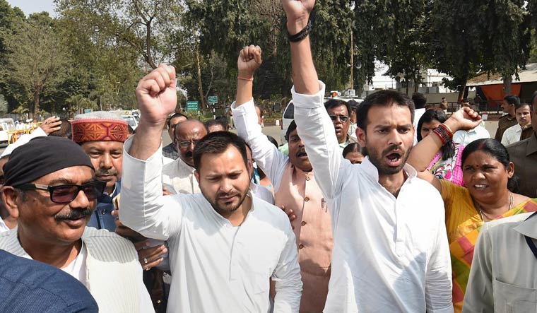 Hit and run case: Opposition stage protest as Bihar BJP leader still at ...