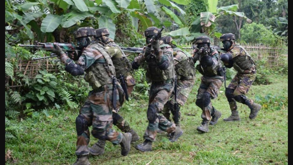 Indian Army Training Image