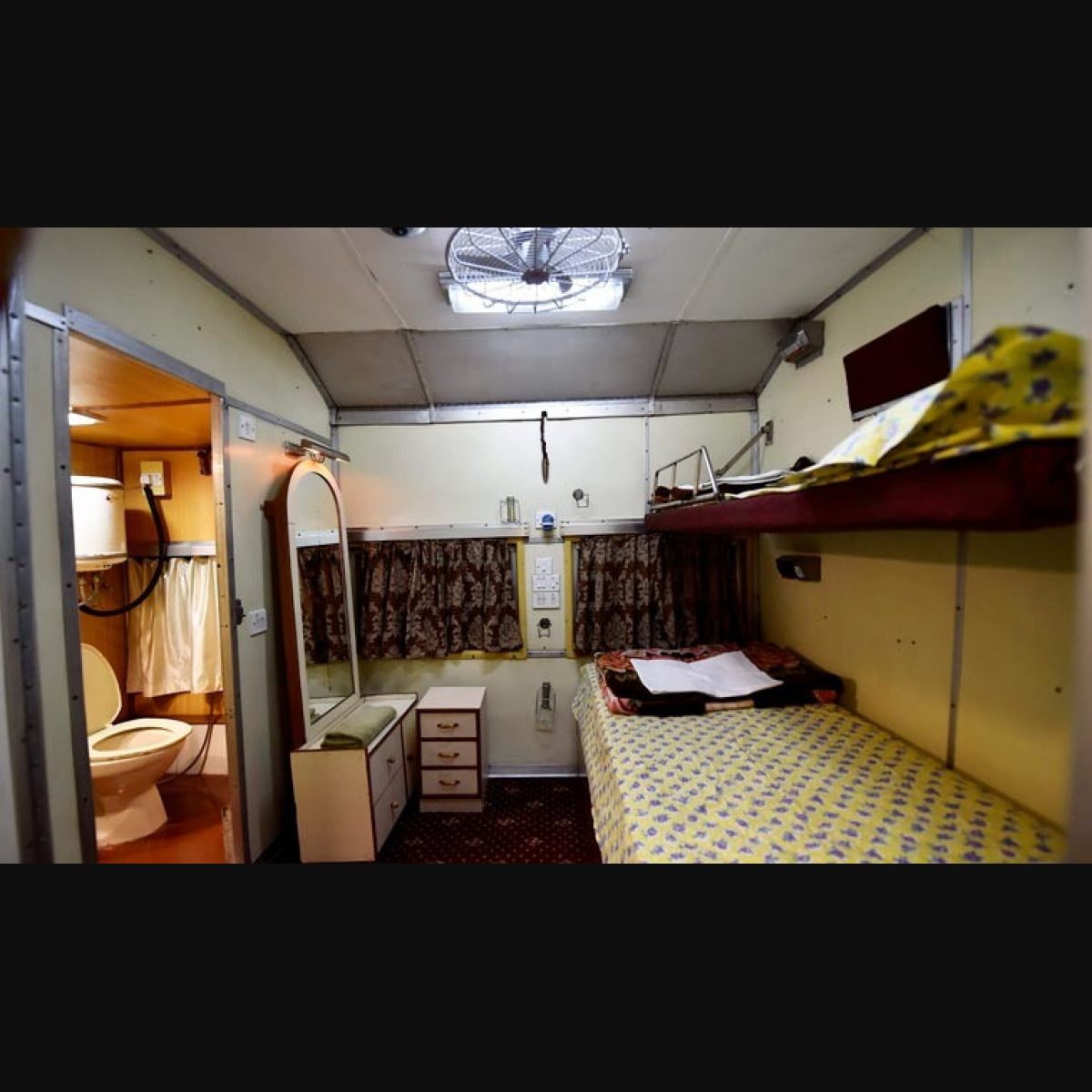 Indian Railways First Class Coupe