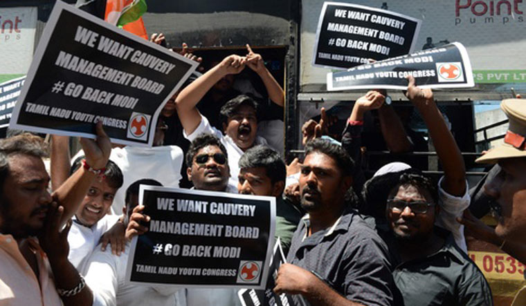 “Go back Modi” Chennai screams as people protest with black flags- The Week