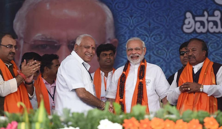 BJP details campaign for Karnataka; Modi, Shah to make multiple visits ...