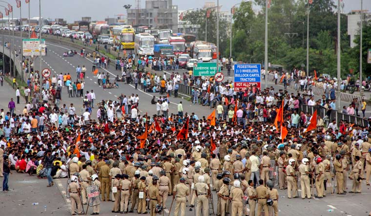 Maratha quota stir: Internet services suspended in Navi Mumbai- The Week