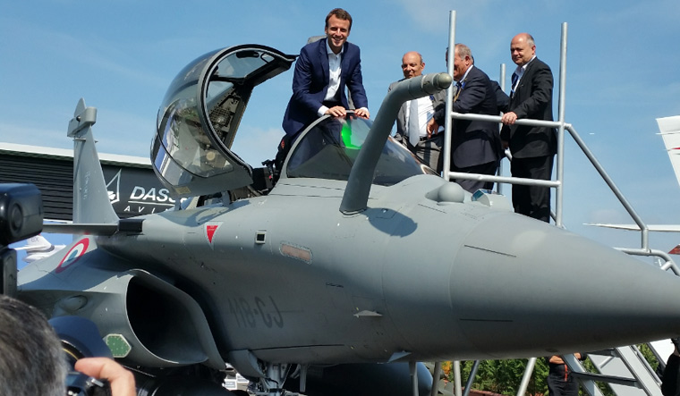 Rafale deal: Wasn't in charge when agreement was reached, says Macron ...