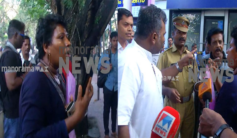 WATCH: Bindu Ammini, woman on way to Sabarimala, attacked with pepper ...