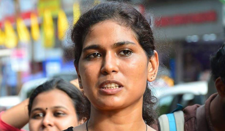 Woman activist who attempted Sabarimala trek jailed in cheque fraud ...