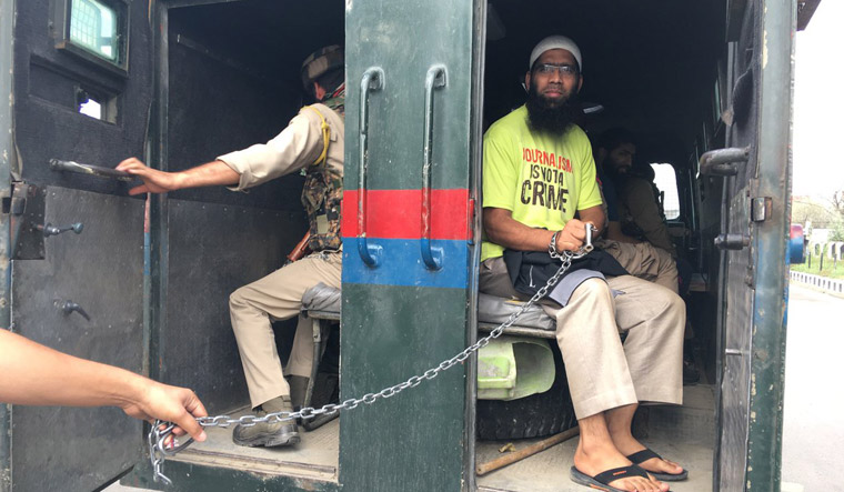 J&K: Charge-sheet filed against journalist accused of sheltering ...