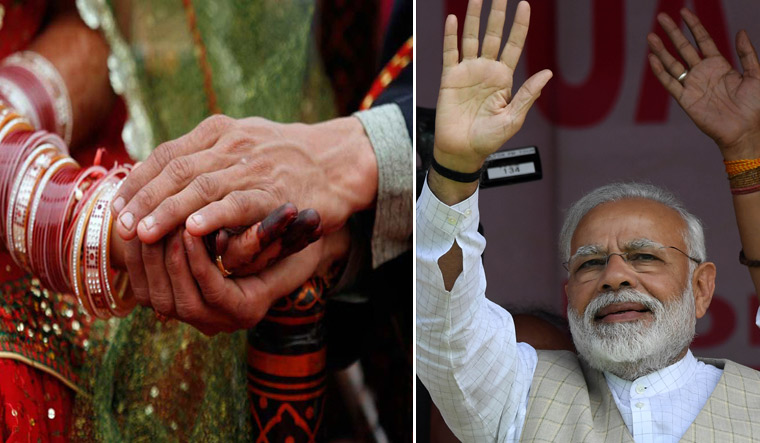 Wedding card urges guests to vote for Modi in Lok Sabha polls- The Week