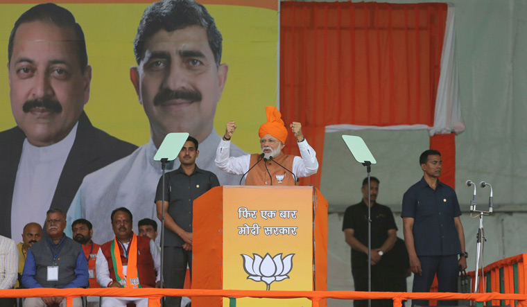 Anti-Modi approach has blinded Congress, PM tells Jammu rally- The Week