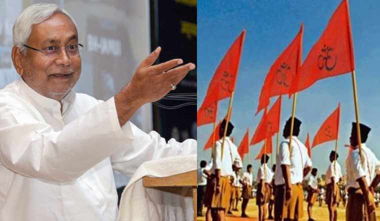 Nitish's police collecting details of RSS leaders in Bihar- The Week