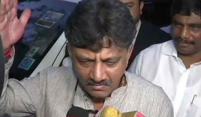 D.K. Shivakumar appears before ED in money laundering case- The Week