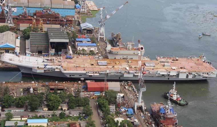 Navy pushes for early delivery of aircraft carrier INS Vikrant- The Week