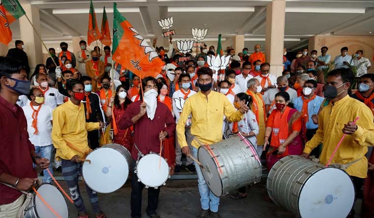 BJP sweeps Gujarat bypolls, wins all 8 seats- The Week