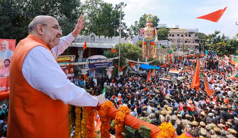 Hyderabad civic polls: BJP takes lead as first trends pour in- The Week