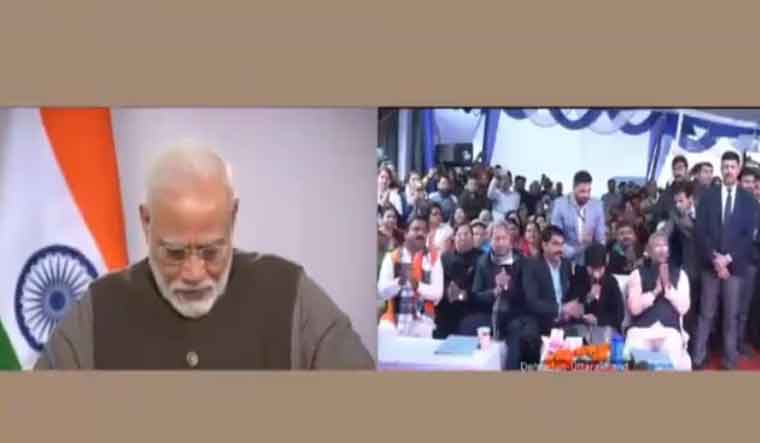 Watch: PM turns emotional as paralytic woman says 'I've not seen God ...